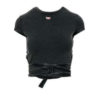 Diesel Top Smoke - - Tops - Damen - Schwarzk - M