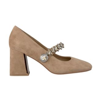 Alma En Pena High Heel Schuh mit Strasssteinen - - Shoes - Damen - Braun - 42 EU
