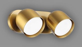 Millumine Applique double spot métal laiton Dodo orientable