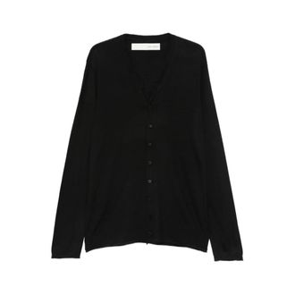 Isabel Benenato Button V-neck Cardigan - - Knitwear - Herren - Schwarzk - L