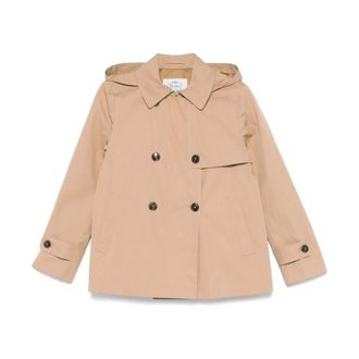 Herno Femme, Manteaux, Brun, Taille: 40 FR Manteau Camel &agrave; Double Boutonnage avec Ceinture aux Poignets