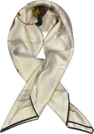 Borbonese Femme, Accessoires, Multicolore, Taille: ONE Size Foulard en Soie