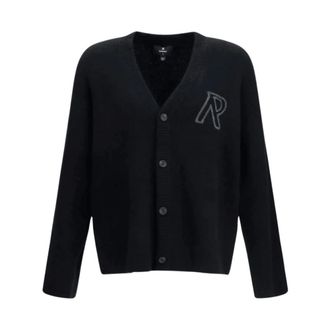 Represent Logo Cardigan - - Knitwear - Herren - Schwarzk - L