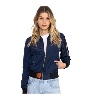 Bombers Original Femme, Vestes, Bleu, Taille: 38 FR Veste MA1