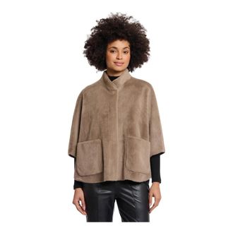 Rino&Pelle Dewi Cape - - Jackets - Damen - Beige - S