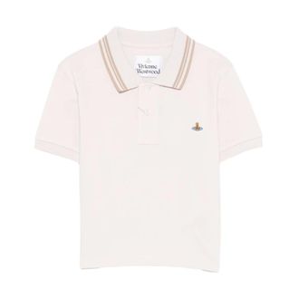 Vivienne Westwood Femme, Tops, Violet, Taille: 42 FR Polo Classique