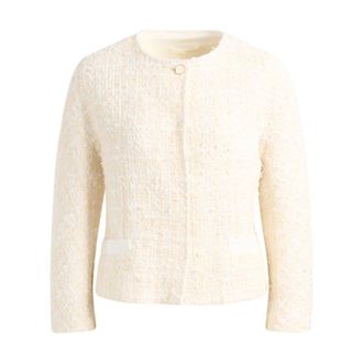 Max Mara Femme, Vestes, Blanc, Taille: 38 FR Veste Camice