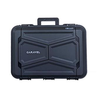 Sanelli Ambrogio 5091.SB1 Valise avec ensemble de couteaux et accessoires de cuisine, plastique, noir