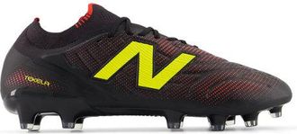 New Balance Unisex Tekela Damen Elite Low MG V5 in Schwarz/Gelb/Rot, Gr&ouml;&szlig;e 38.5