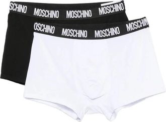 Moschino Slips mit Logobund (2er-Pack) - - Underwear - Herren - Mehrfarbig - S