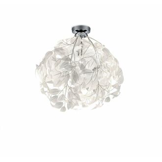 Reality Plafonnier D&eacute;coratif Lavable Feuilles Blanches Leavy Trio Lighting