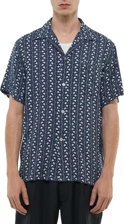 Fursac Chemisette hawa&iuml;enne &agrave; motif &eacute;cailles - Taille XXL - Homme