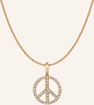 Cada Cada Kette Mini Mini Peace rosegold