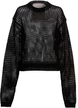 RAMAEL Rundhalspullover - Schwarz