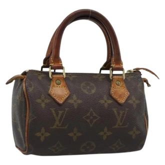 Louis Vuitton Pre-owned Mini Speedy - - Pre-owned - Damen - Braun - ONE SIZE