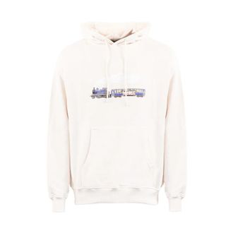 Dr&ocirc;le de Monsieur Locomotive Wei&szlig;e Hoodie - - Sweatshirts & Hoodies - Herren - Wei&szlig; - S