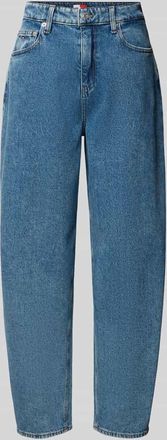 Tommy Jeans Tapered Fit Jeans aus Baumwoll-Mix Modell JEANIE BALLOON AI4136