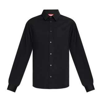 Diesel Homme, Chemises, Noir, Taille: 3XL S-Kinny-Epcl Shirt