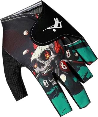 Generico Billiards Poolhandschuhe - Billardhandschuhe f&uuml;r Frauen, Schwei&szlig;ausr&uuml;stung, rechte Hand in der Mitte, verstellbarer Sporthandschutz f&uuml;r Amateurexperte