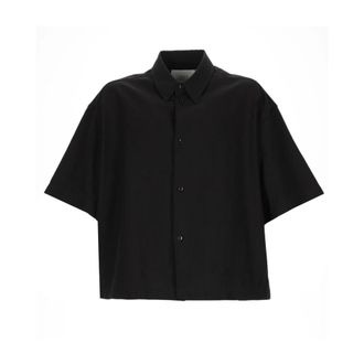 STUDIO NICHOLSON Sanko Kurzarmhemd - - Shirts - Herren - Schwarzk - M