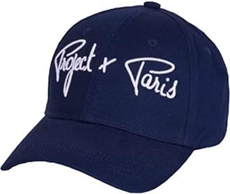 Project X Paris Casquette Ajustable Unisexe Essentials Bleu Nuit Taille Unique