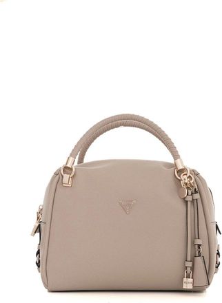 Guess Femme, Sacs, Beige, Taille: ONE Size Danya Satchel Tail Bag