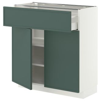 IKEA METOD / MAXIMERA Unterschr m Schub/2 T&uuml;ren