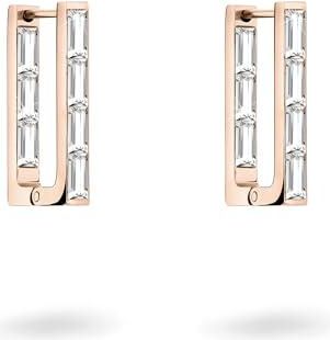 Liebeskind Liebeskind Berlin - Créoles en acier inoxydable - 2,2 cm - Avec zircones, 2,2 cm, Acier inoxydable, Zircone cubique