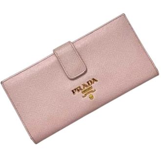 Prada Portefeuille Vintage Pre-owned - Femme - Pre-owned - Rose - Taille: ONE Size