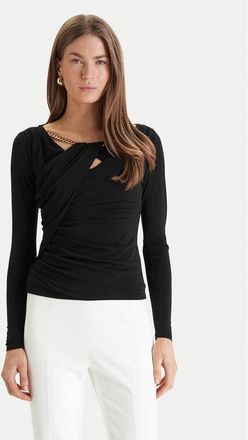 Guess Bluse 6RGP06 6257A Schwarz Slim Fit