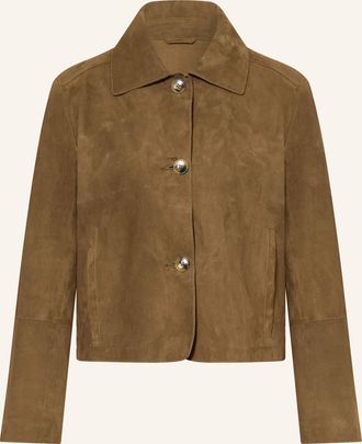 Darling Harbour Darling Harbour Lederjacke braun