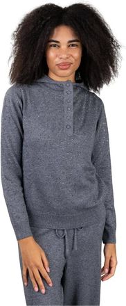 Seventy Femme, Sweatshirts et sweats &agrave; capuche, Gris, Taille: 40 FR Venezia Sweat &agrave; capuche