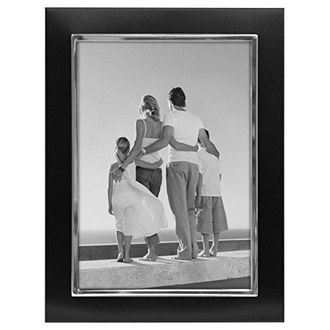 Malden International Designs Uptown Metallrahmen, 12,7 x 17,8 cm, Schwarz