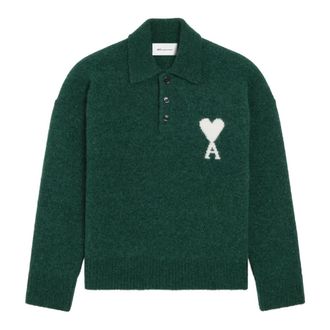 Ami Herren, Strickwaren, Gr&uuml;n, SGr&ouml;&szlig;e