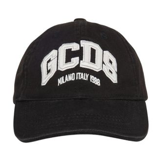GCDS Logo Lounge Baseball Cap - - Accessories - Damen - Schwarzk - L