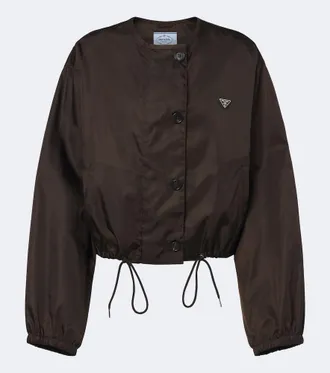 Prada Veste courte en Re-Nylon