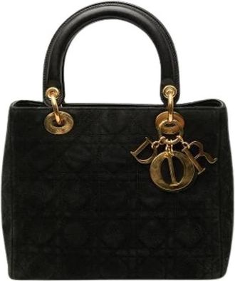 Dior Pre-owned Lady Dior - Femme - Pre-owned - Noir - Taille: ONE Size