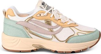 Genesis Damen vegan Sneaker G-Eco 99 Mint Gold Sand