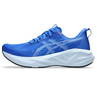 Asics Mens NOVABLAST 5 Running Shoes, Illusion Blue/Light Blue, 12.5 Wide