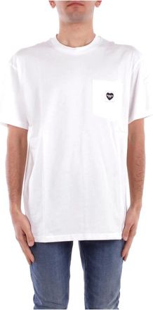 Carhartt Work in Progress Wei&szlig;es Logo Front T-Shirt - - Tops - Herren - Wei&szlig; - XL