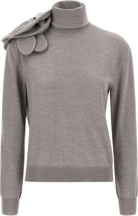 Moschino Femme, Pulls, Gris, Taille: 36 FR Col roulés