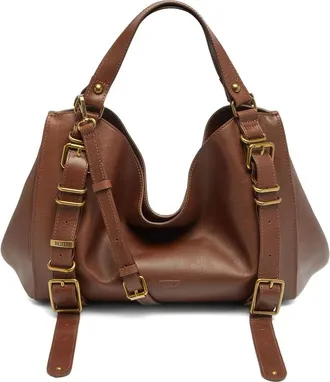 Diesel D-One-Medium Top-handle Bag In Treated-leather