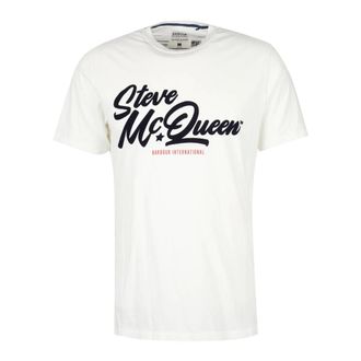 Barbour Murrey Graphic T-Shirt - - Tops - Herren - Wei&szlig; - L