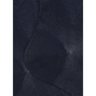 Dor&eacute; Dor&eacute; Chaussettes mi-hautes &agrave; losanges en coton m&eacute;lang&eacute;