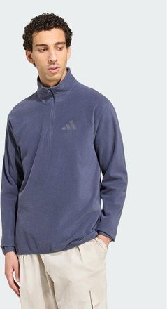 adidas Fleecejacke Terrex Multi Essentials Half Zip Fleece Jacket KZ1775 Dunkelblau Regular Fit