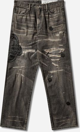 Neighborhood Men s CHITO Savage Denim DP Basic Pants Black