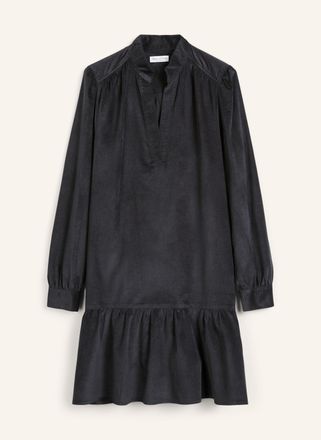 Marc O'Polo Marc Opolo Samtkleid grau