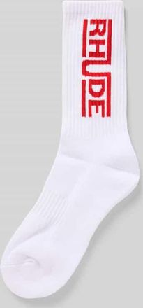 Rhude Socken mit Logo-Detail