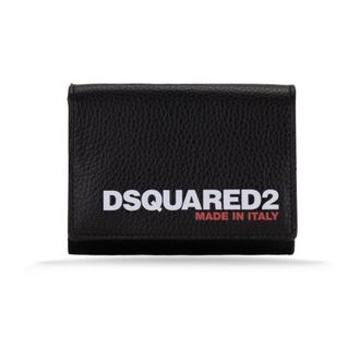 Dsquared2 Kompakte Ledergeldb&ouml;rse - - Accessories - Herren - Schwarzk - ONE SIZE