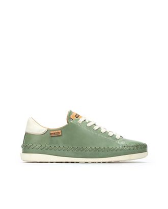 Pikolinos Sneakers in Leder SOLLER für Frauen Farbe Mint Green